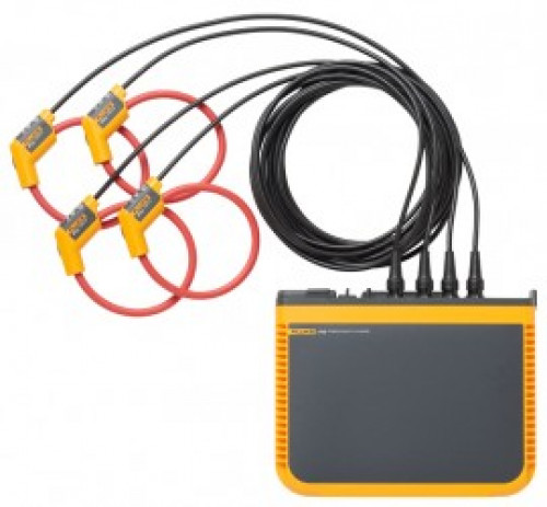 Fluke 1748/15/EUS Three-Phase Power Quality Logger with 24" 1500 A ...