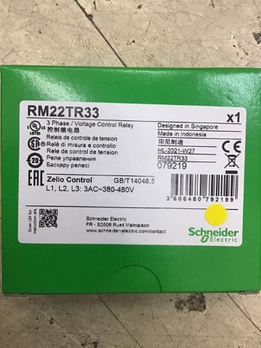 SCHNEIDER RM22TR33 ราคา 4588 บาท