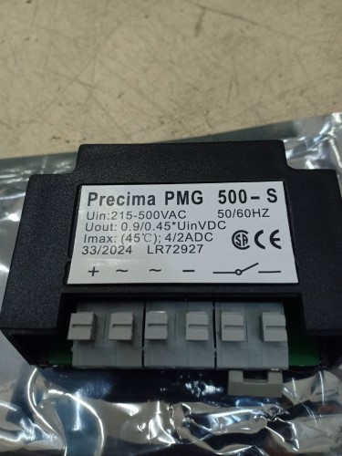 PRECIMA RECTIFIER BRIDGE MODEL:PMG 500-S 215-500VAC 50/60HZ 4/2ADC ราคา ...