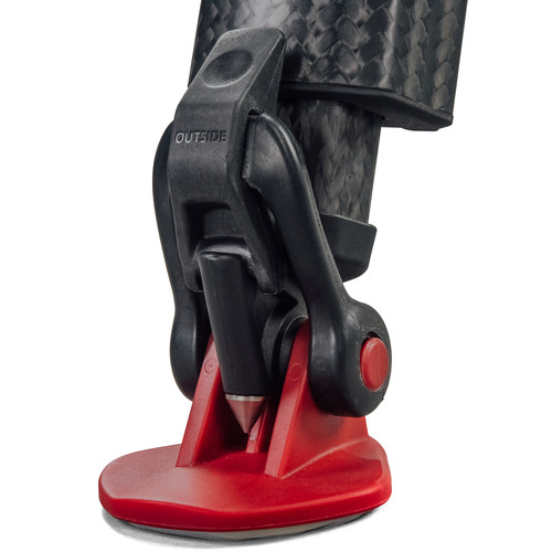 Sachtler Flowtech 75 MS Carbon Fiber Tripod with Mid-Level Spreader and Rubber Feet