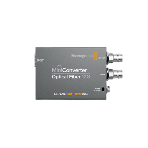 Blackmagic Mini Converter Optical Fiber 12G
