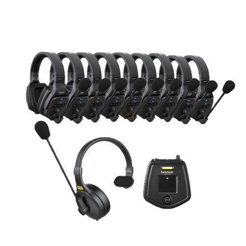 Saramonic WiTalk WT5D (9D Kit) Dual Ear Wireless Intercom Headset System
