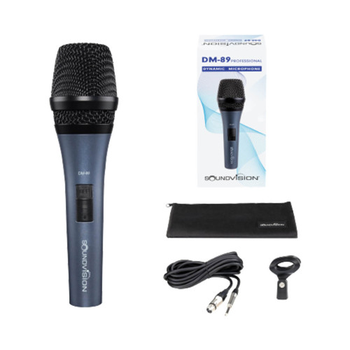 SoundVision DM-89-X Professional Dynamic Microphone