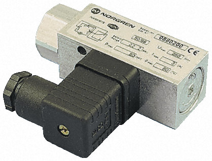 Norgren,Switch,pressure,pneumatic,adj,G1/4,0.5 to 8bar