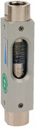 Variable Area flow rate indicator,VF type,G1/4,0.1 to 0.6 l/min