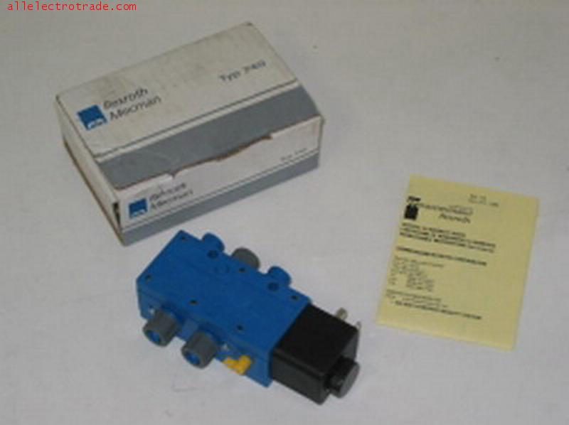 REXROTH BOSCH GROUP, SERIES 740, SINGLE SOLENOID 5/2 VALVE