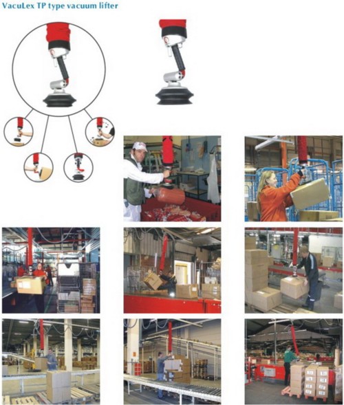 Vaculex vacuum lifter เครื่องช่วยยกระบบสูญญากาศ แบบเครนยก