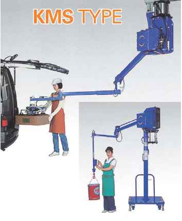เครื่องช่วยยก รุ่น KMS สามมารถยกได้ 50-150 กิโลกรัม