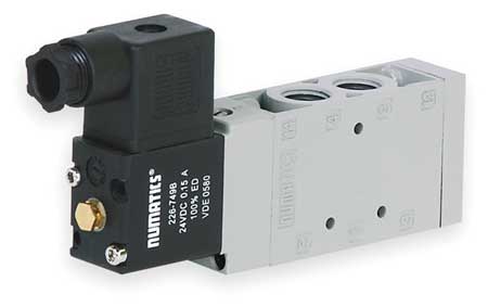 NUMATICS MODLE :L12BA4520060T30, Solenoid Air Control Valve, 4 Way, 2 ...