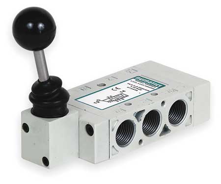 NUMATICS MODEL: L23LD452O000000, Air Valve, Lever, 3/8 NPT, 4 Way, 2 ...