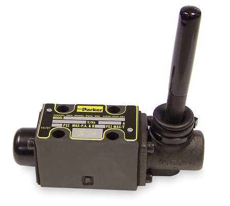 PARKER Directional Valve, Lever, D03, Open Center Model:D1VL002CN