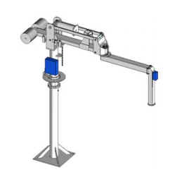 Manibo Pillar Jib Crane ROPE BALANCER BFG 150 เครื่องฃ่วยยกแบบแขนกล 150 kg.