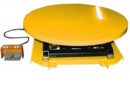 Stationary Electric Rotating Lift Table