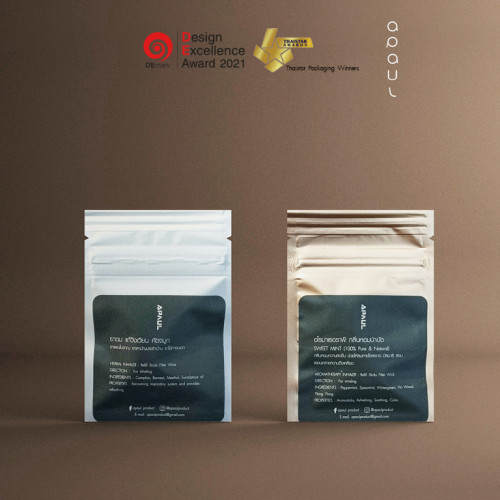 ยาดมอโรมา Apaul Aromanordic ครื่องหอมติดตัว ไว้บำบัด ชุด Simple + Refill