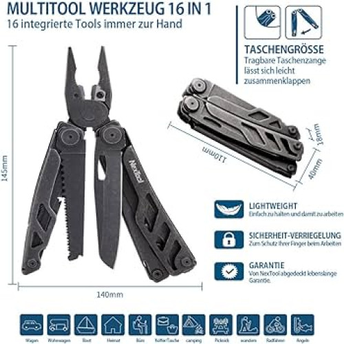 NexTool Flagship Pro Multitool Tool 16 in 1