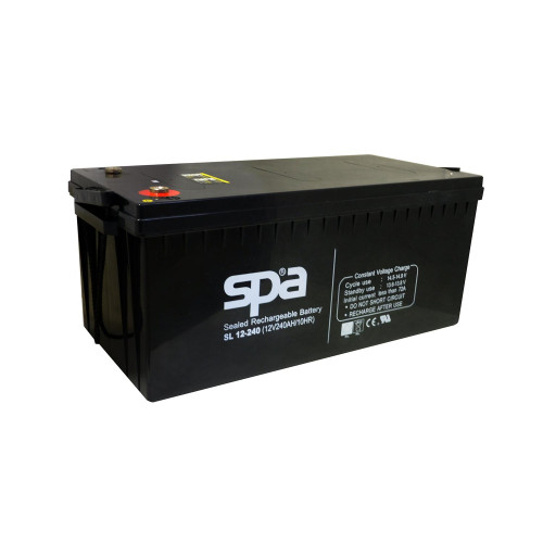 SLA Battery SL 12-240 SPA 12V 240AH แบตเตอรี่แห้ง ออกใบกำกับภาษีได้