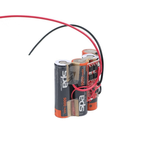 แบตเตอรี่แพ็ค Li-ion: 14.8V 5Ah พร้อม BMS 'Spa' สำหรับ หุ่นยนต์ Robot