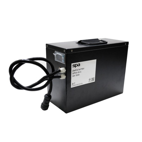 Spa SLFP24-50-A (LCD) แบตเตอรี่ลิเธียมไอออนฟอสเฟต พร้อมจอ LCD ออก ...