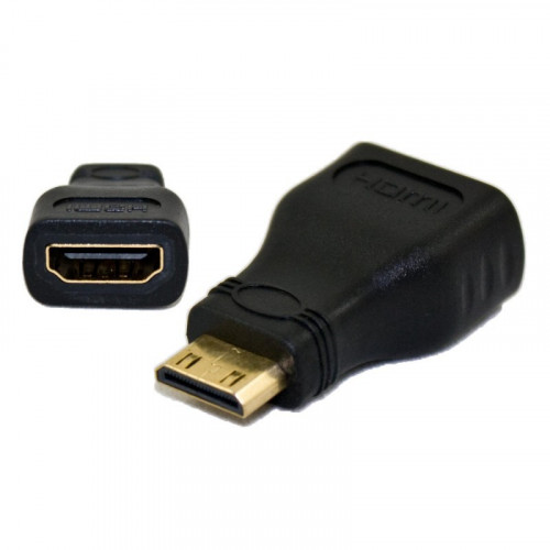Mini HDMI Male to HDMI Female Type A Adapter หัวแปลงสาย Hdmi เป็น Mini ...