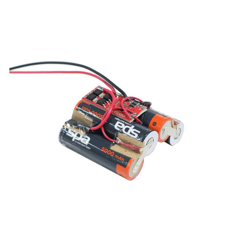 แบตเตอรี่แพ็ค Li-ion: 14.8V 5Ah พร้อม BMS 'Spa' สำหรับ หุ่นยนต์ Robot