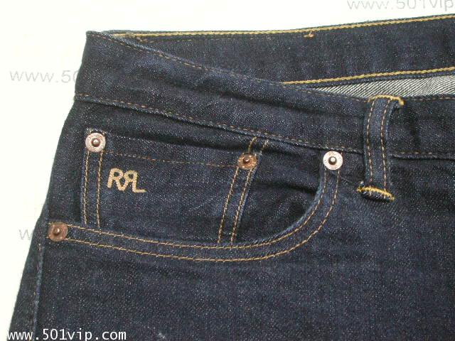 Used RRL Skinny ริมแดง ขาเดฟ made in USA เอว 30 ยาว 32