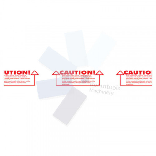 Avon Printed 'Caution Check Contents' Tape - 50mm x 66m AVN9816220K