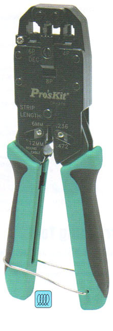 Professional Modular Crimps Strips Cuts Tool 008019