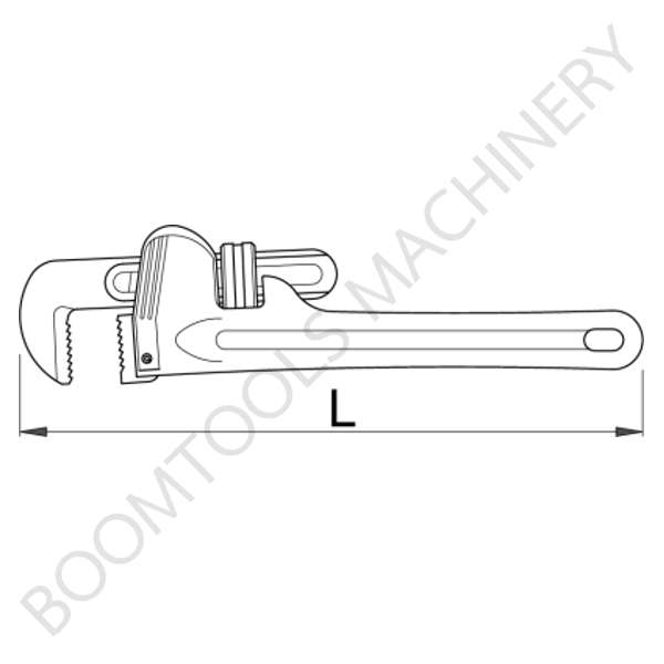 ประแจจับแป๊บขาเดี่ยว UNIOR 010038