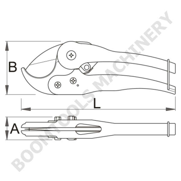 กรรไกรตัดท่อ PVC UNIOR 010041