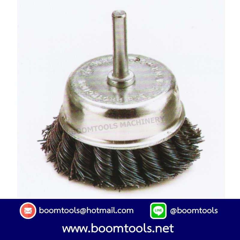 แปรงลวดถ้วย 63x6x13 012174
