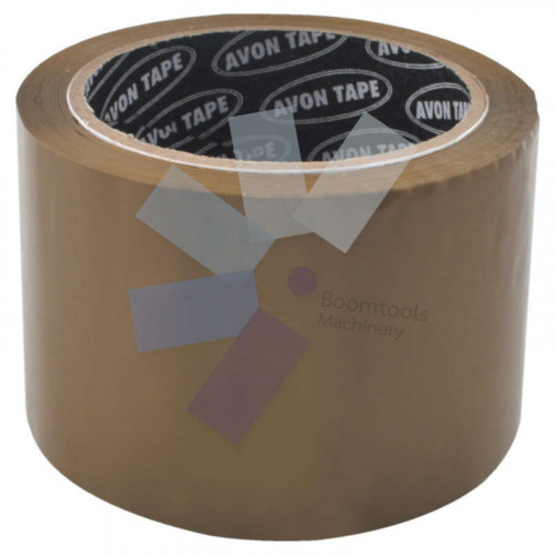 Avon Brown Polypropylene Sealing Tape - 72mm x 66m AVN9815340K
