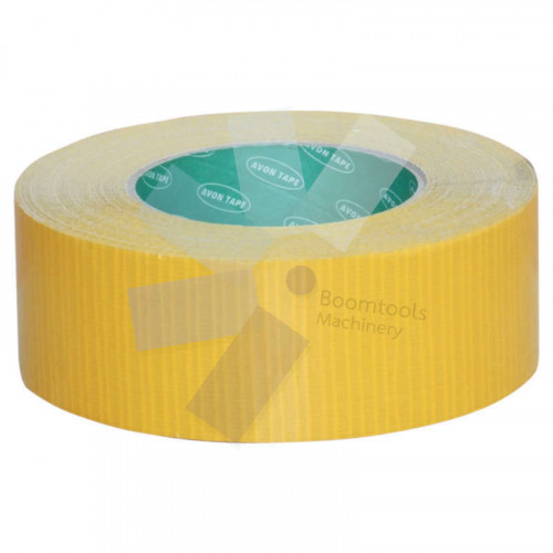 Avon Yellow Polyethylene Cloth Tape - 50mm x 50m AVN9813180K