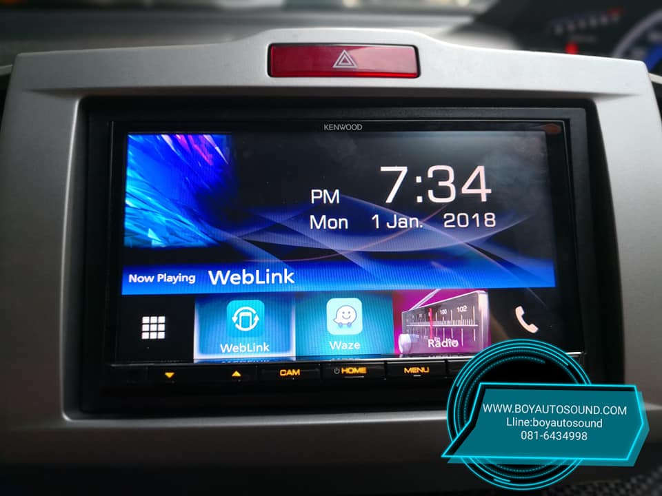 kenwood ddx7018bt vs honda freed หล่อล้ำ เล่นyoutube weblink waze และอื่นๆได้อีกเพียบ