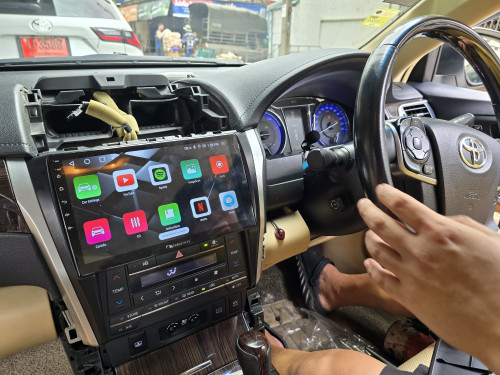 toyota camry 2016 เปลี่ยนจอแอนดรอยด์ตรงรุ่น monster spec ram6 rom 128 ...