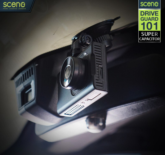 กล้องติดรถยนต์ DRIVE GUARD 101 แถมฟรีทันที เมมโมรี่ 32gb วีดีโอความ ...