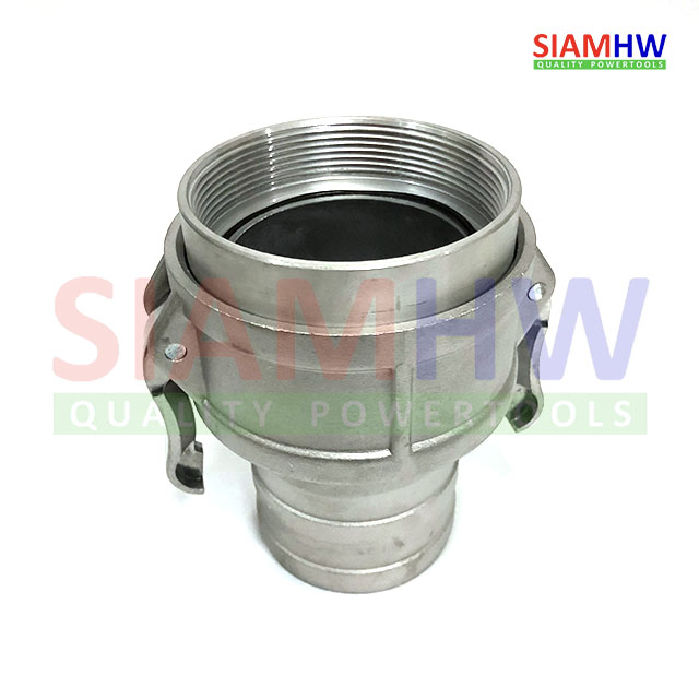 SIAMHW ข้อต่อสวมเร็ว 3นิ้ว Quick Coupling Keyless สำหรับต่อปั๊มน้ำ กับ สายดับเพลิง สายผ้าใบ สายดูด