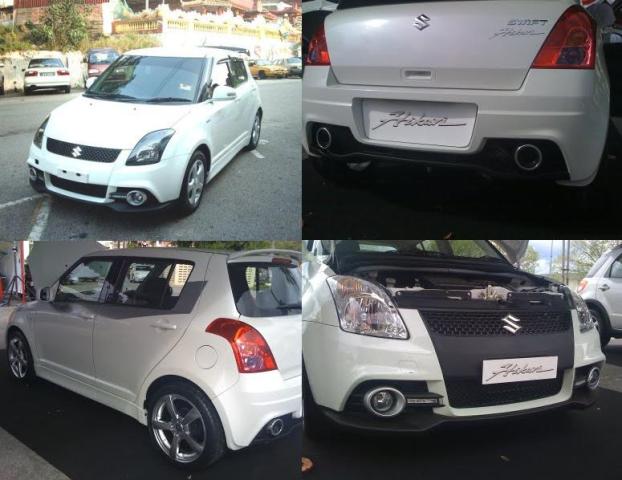 ชุดแต่งรอบคัน SUZUKI SWIFT ทรง Hikari W1