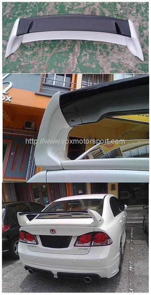 Spoiler Civic 06-09 Mugen RR (Carbon)