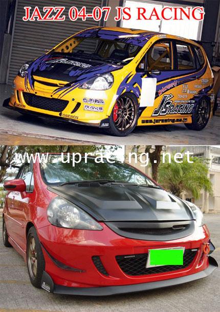 ลิ้นหน้า Jazz 04-07 ทรง (JS Racing)