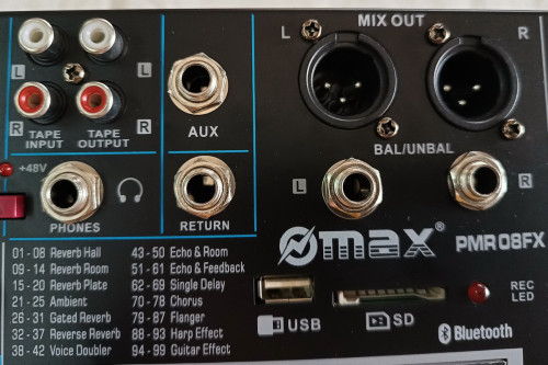 Max PMR08Fx USB & BlueTooth