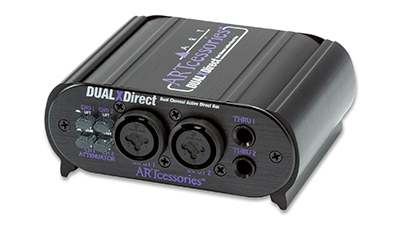ART DUAL X Direct Active Direct Box