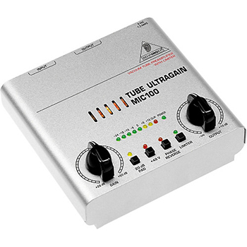 BEHRINGER TUBE ULTRAGAIN MIC100