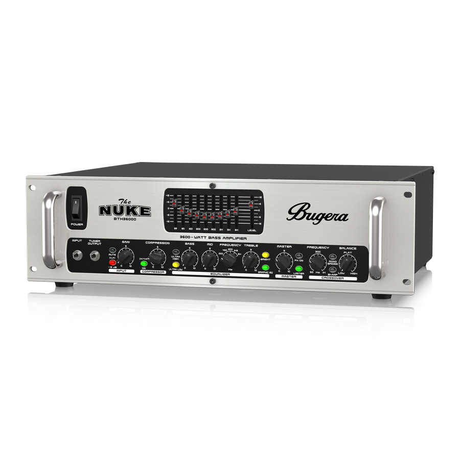 BUGERA BTX36000 Stereo Bass Amplifier Head