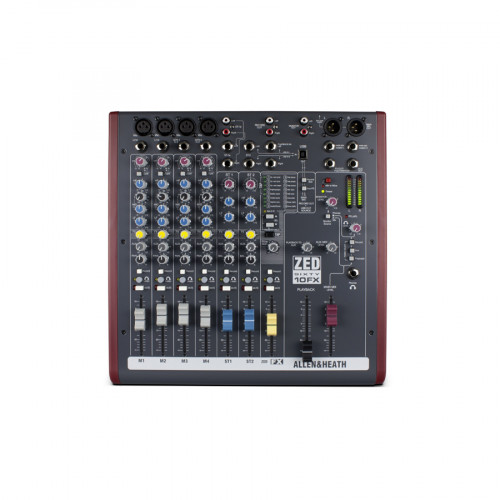ALLEN&HEATH ZED-10FX มิกเซอร์ 4 mic/line inputs