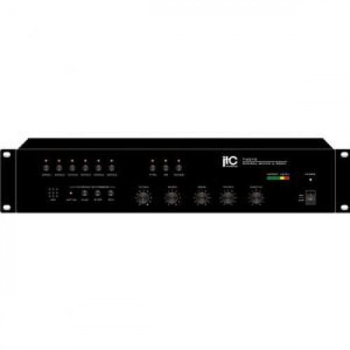 KTL ITC T-6245 6 Zones Mixer Pre-Amplifier/Remote Microphone