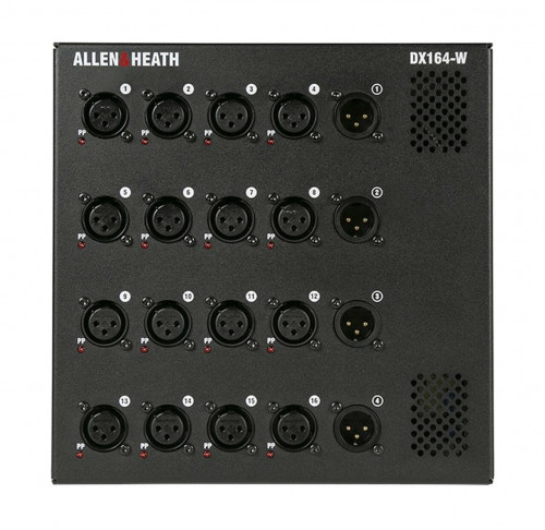 Allen & Heath DX164-W 16 XLR Input / 4 XLR Output Wall Mount DX Expander