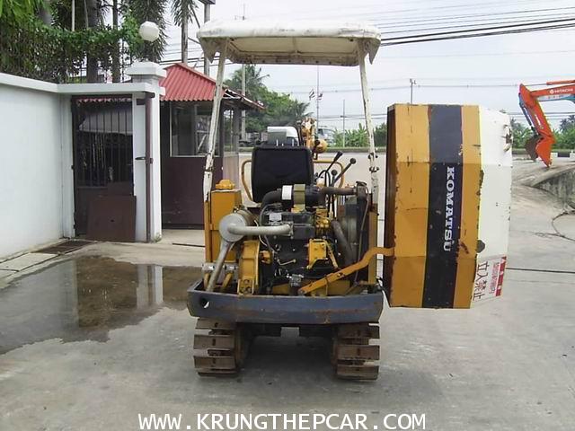 .ขาย รถขุดขนาดเล็ก จิ๋ว KOMATSU PC05 พร้อมใช้ทันที สีเดิมๆ มือสอง ...