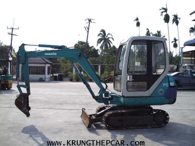 .ขายรถขุด KOMATSU PC10-7 มีหัวเก๋ง ตีนเหล็ก นำเข้าจากญี่ปุ่นโดยตรง สภาพ ...
