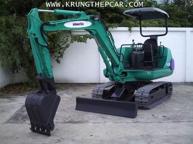 .ขาย รถขุดเล็ก KOMATSU PC20-7E คอนโทรลน้ำมัน มีไลน์ ใส่หัวกระแทกได้ $A01T6SP-P6SUT