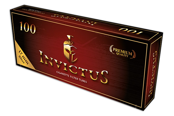 มวนเปล่า อินวิคตัส Invictus 100 มวน (17mm) 15 กล่อง แถม 3 กล่อง